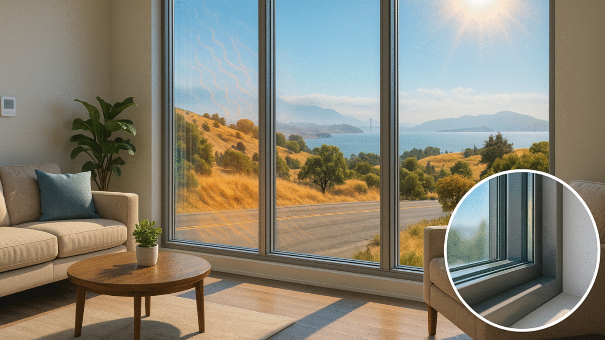 Energy Efficient Replacement Windows for Bay Area Summer Cooling